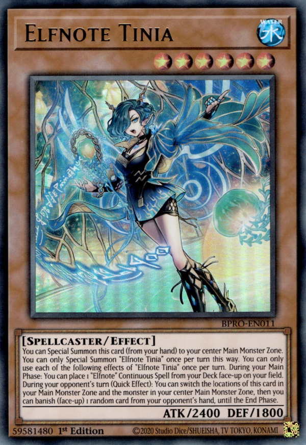 Elfnote Tinia - Yugipedia