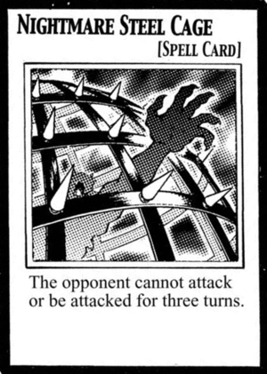 Nightmare Steel Cage (manga) - Yugipedia - Yu-Gi-Oh! wiki