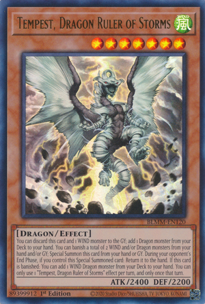 Tempest, Dragon Ruler of Storms - Yugipedia