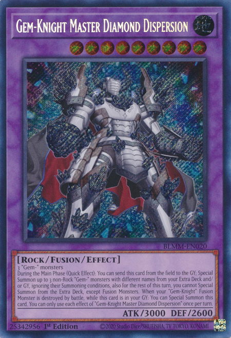 Gem-Knight Master Diamond Dispersion - Yugipedia