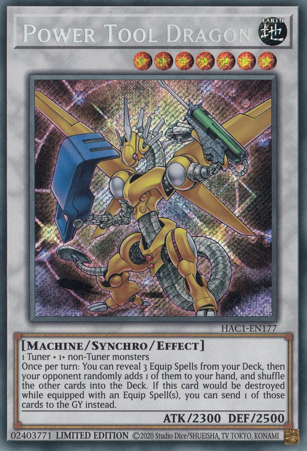Power Tool Dragon - Yugipedia