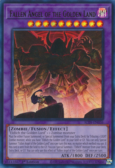Fallen Angel of the Golden Land - Yugipedia
