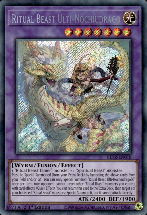 Ritual Beast Ulti-Nochiudrago - Yugipedia