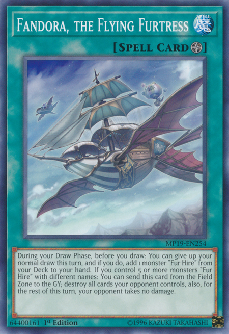 Fandora, the Flying Furtress - Yugipedia