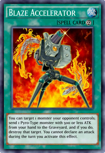 Blaze Accelerator (Duel Links) - Yugipedia - Yu-Gi-Oh! wiki