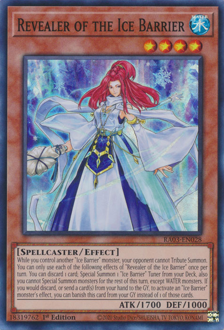 Revealer of the Ice Barrier - Yugipedia