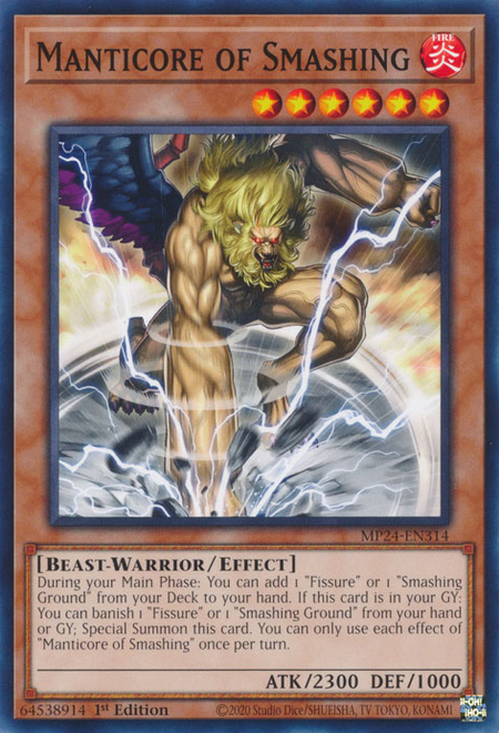 Manticore of Smashing - Yugipedia
