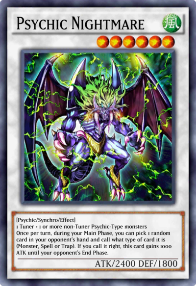 Psychic Nightmare (Duel Links) - Yugipedia