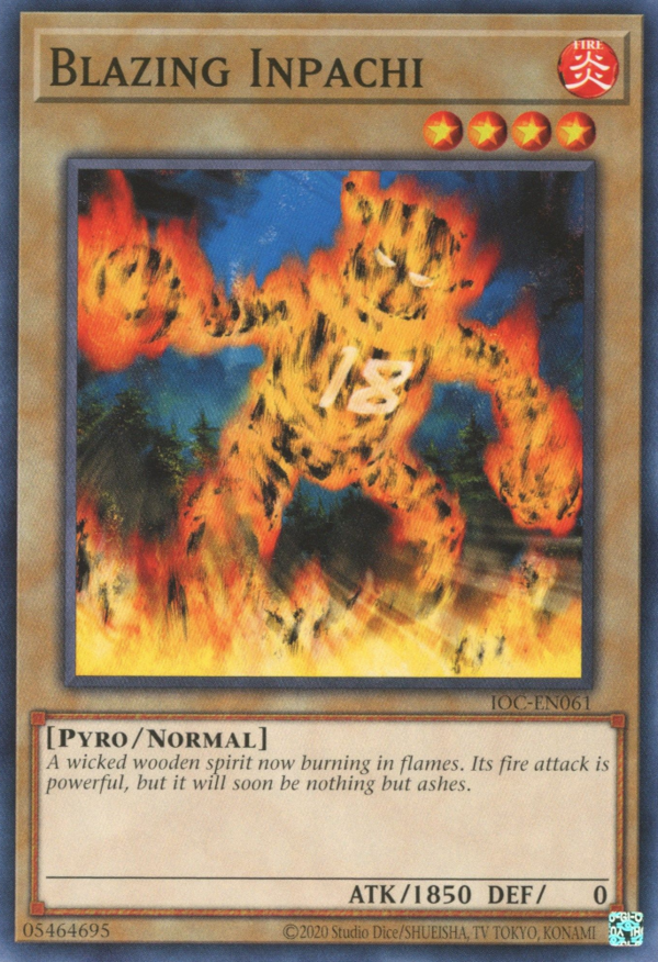 Blazing Inpachi - Yugipedia