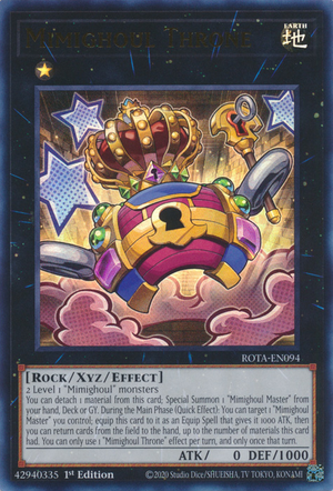Mimighoul Throne - Yugipedia