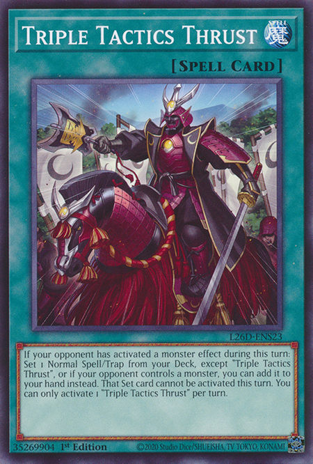 Triple Tactics Thrust - Yugipedia