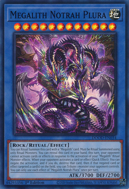 Megalith Notrah Plura - Yugipedia