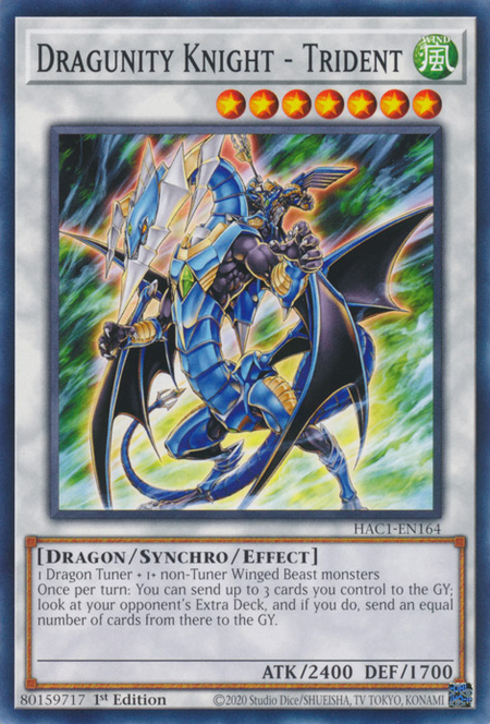 Dragunity Knight - Trident - Yugipedia