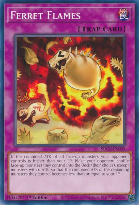 Ferret Flames - Yugipedia - Yu-Gi-Oh! wiki