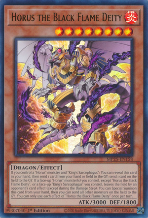 Horus the Black Flame Deity - Yugipedia