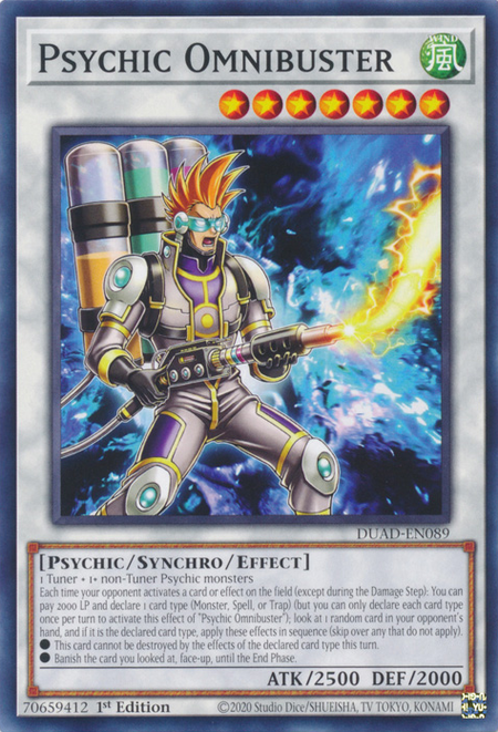 Psychic Omnibuster - Yugipedia