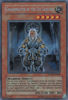 Card Gallery:Grandmaster of the Six Samurai - Yugipedia