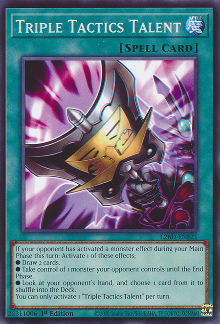 Triple Tactics Talent - Yugipedia