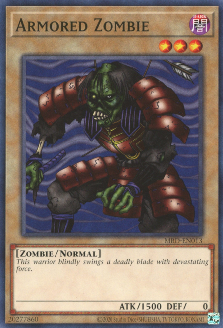 Armored Zombie - Yugipedia