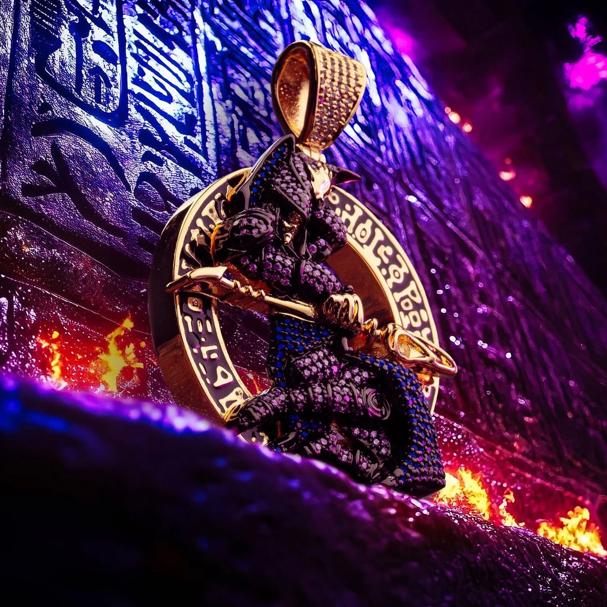 Yu-Gi-Oh! x King Ice Dark Magician necklace - Yugipedia