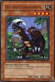 Card Gallery:Destroyersaurus - Yugipedia - Yu-Gi-Oh! wiki