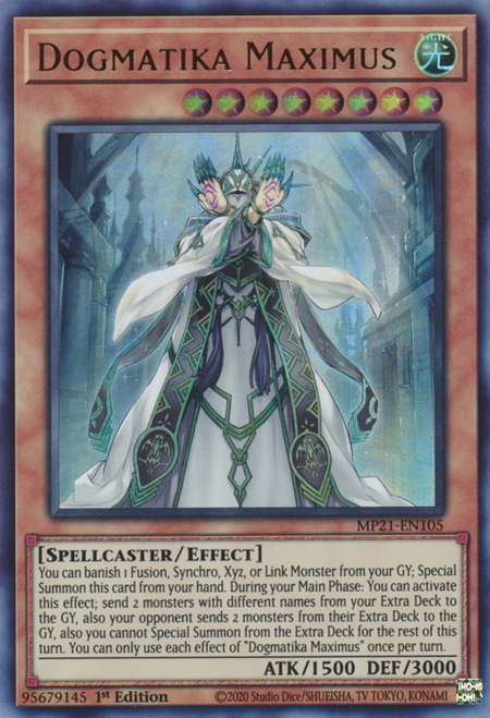 Dogmatika Maximus - Yugipedia - Yu-Gi-Oh! wiki