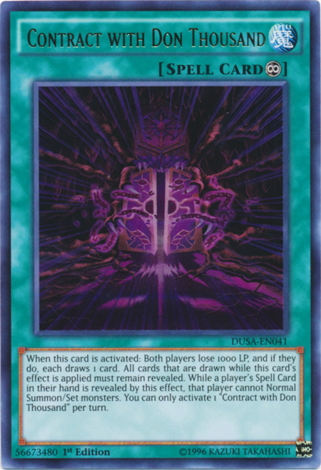 Contract with Don Thousand - Yugipedia