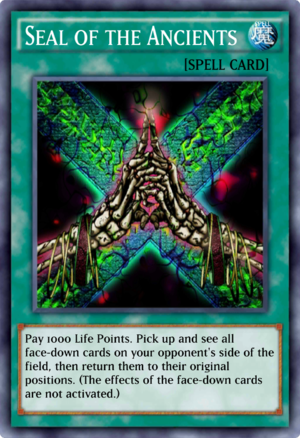 Seal Of The Ancients Duel Links Yugipedia