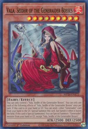 Vala, Seidhr of the Generaider Bosses - Yugipedia