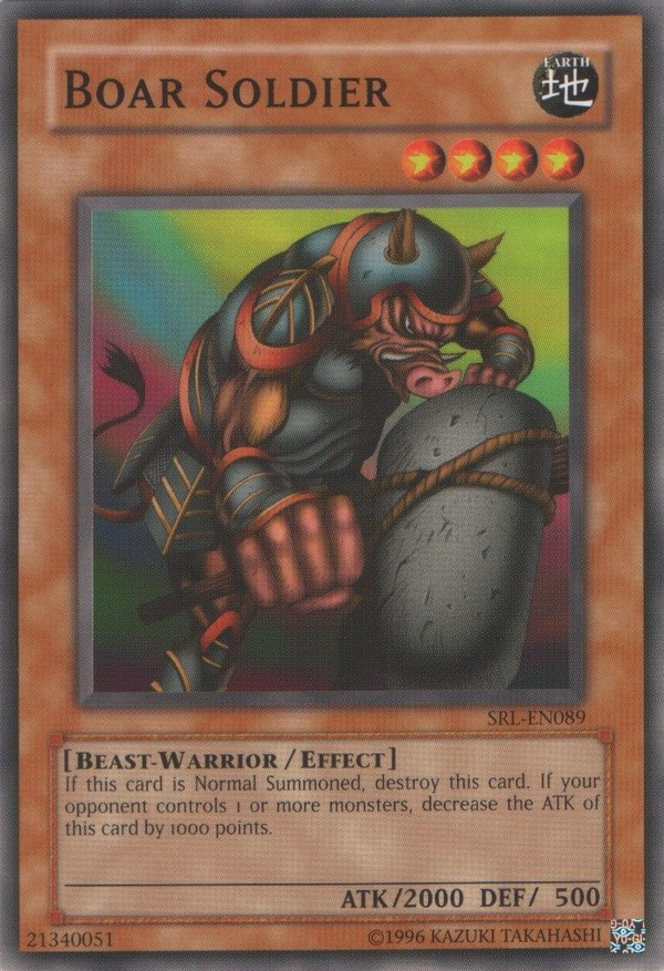 Boar Soldier - Yugipedia - Yu-Gi-Oh! wiki