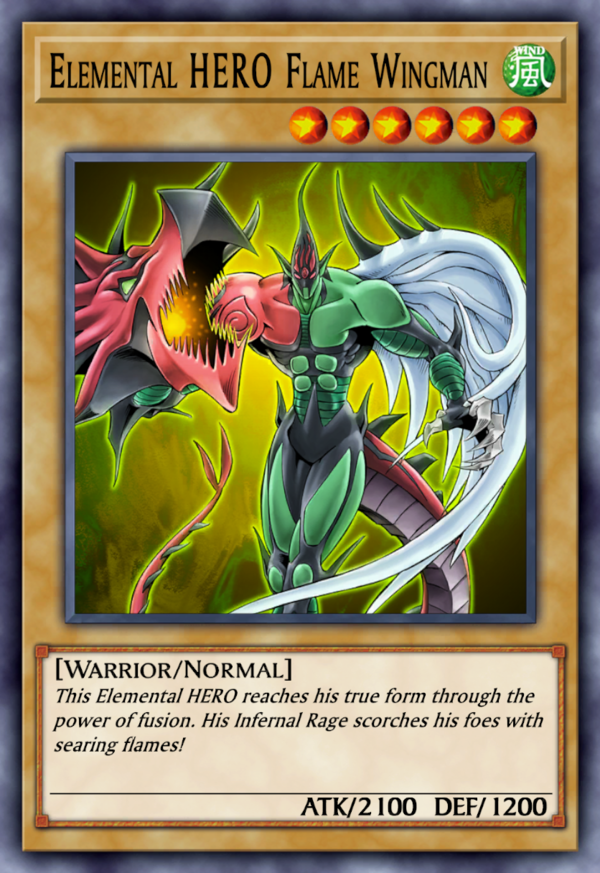 Elemental HERO Flame Wingman (Cross Duel) - Yugipedia