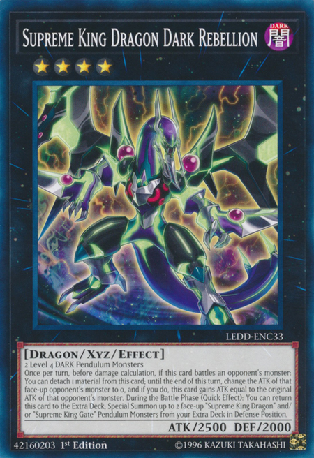 Supreme King Dragon Dark Rebellion - Yugipedia - Yu-Gi-Oh! wiki