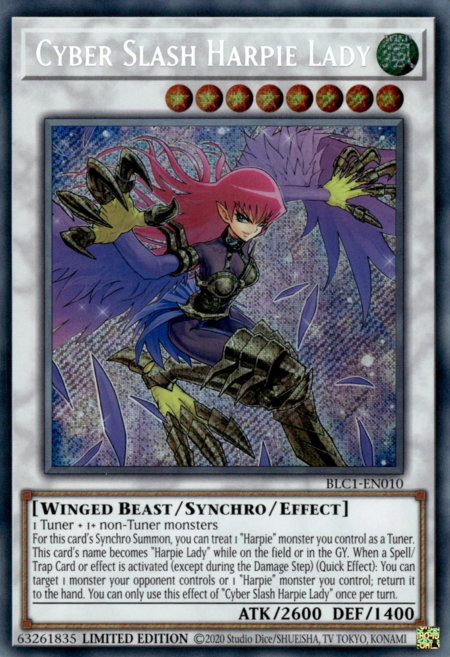 Cyber Slash Harpie Lady - Yugipedia