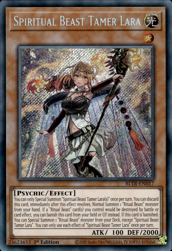 Spiritual Beast Tamer Lara - Yugipedia