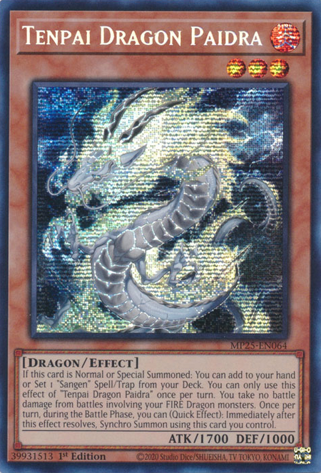 Tenpai Dragon Paidra - Yugipedia