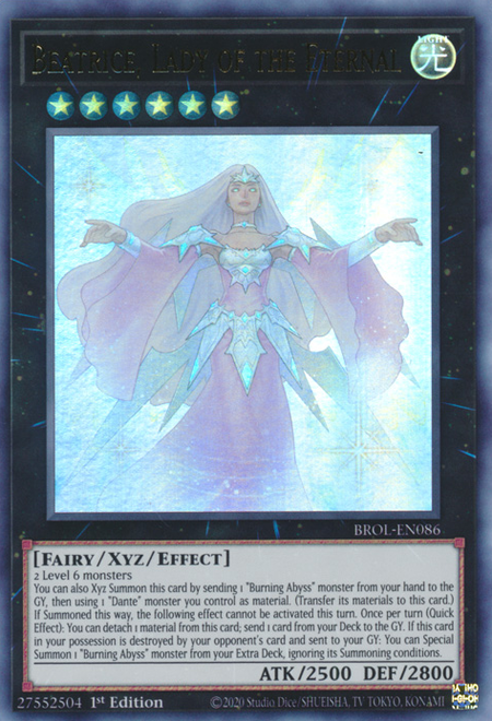 Beatrice, Lady of the Eternal - Yugipedia - Yu-Gi-Oh! wiki