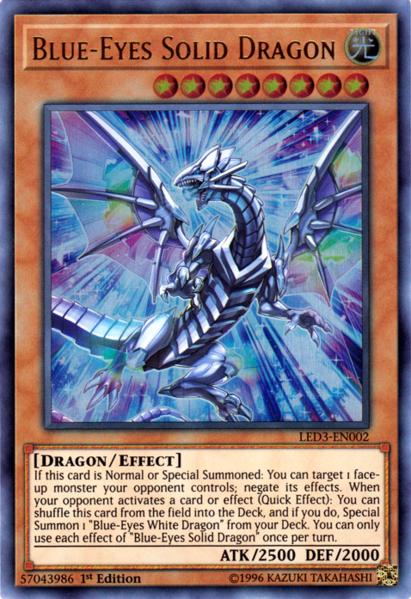 Blue-Eyes Solid Dragon – Collection Ondrey