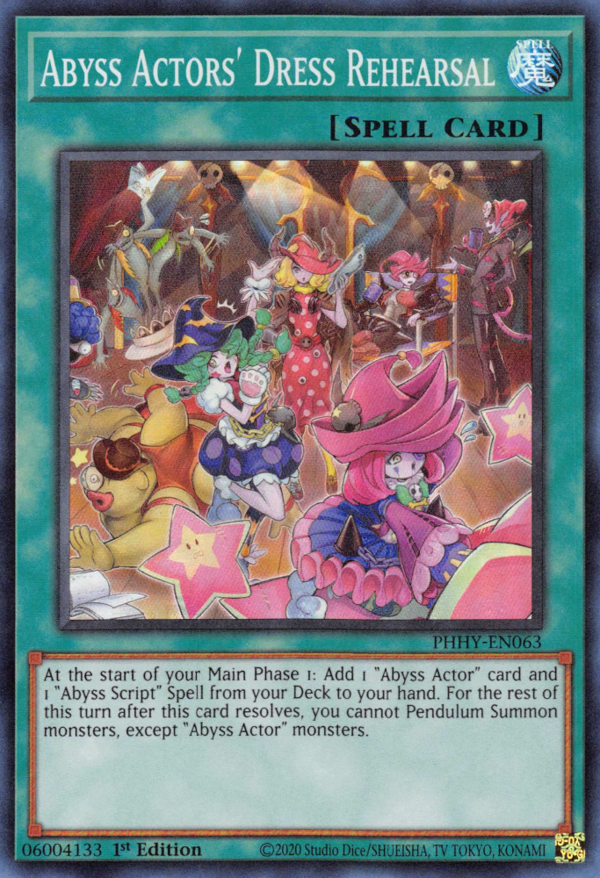Abyss Actors' Dress Rehearsal - Yugipedia
