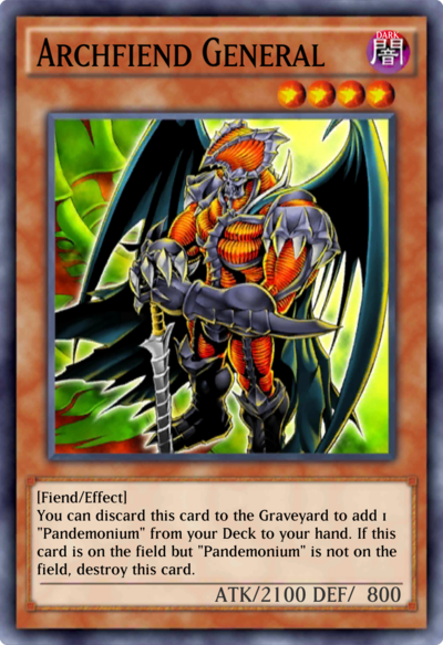 Archfiend General (Duel Links) - Yugipedia
