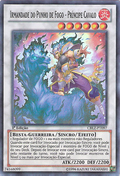 Card Gallery:Brotherhood of the Fire Fist - Horse Prince - Yugipedia ...