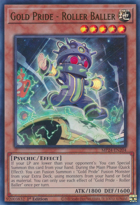 Gold Pride - Roller Baller - Yugipedia