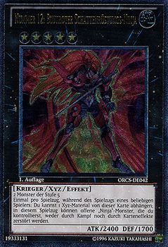 Card Gallery:Number 12: Crimson Shadow Armor Ninja - Yugipedia