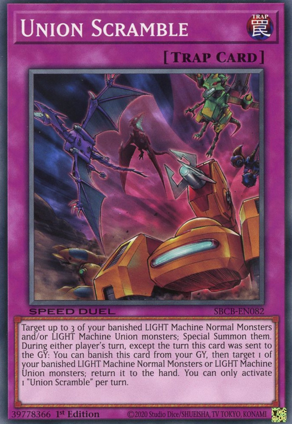 Union Scramble - Yugipedia - Yu-Gi-Oh! wiki