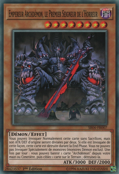 Card Gallery:Archfiend Emperor, the First Lord of Horror - Yugipedia