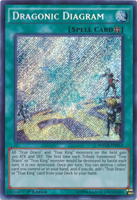 Card Errata:Dragonic Diagram - Yugipedia