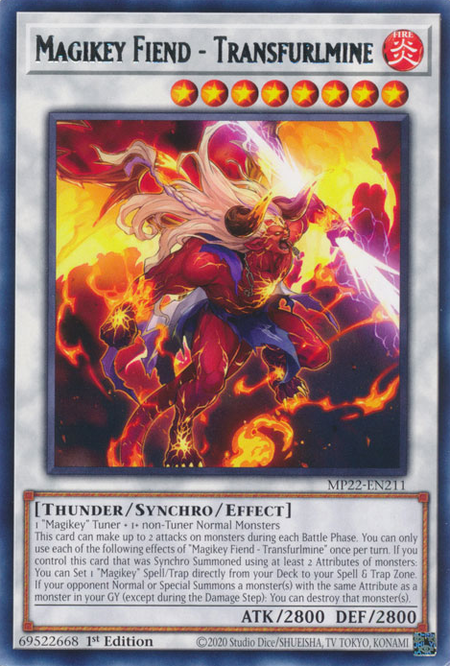 Magikey Fiend - Transfurlmine - Yugipedia - Yu-Gi-Oh! wiki