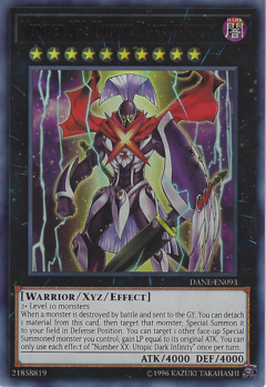 Card Gallery:Number XX: Utopic Dark Infinity - Yugipedia