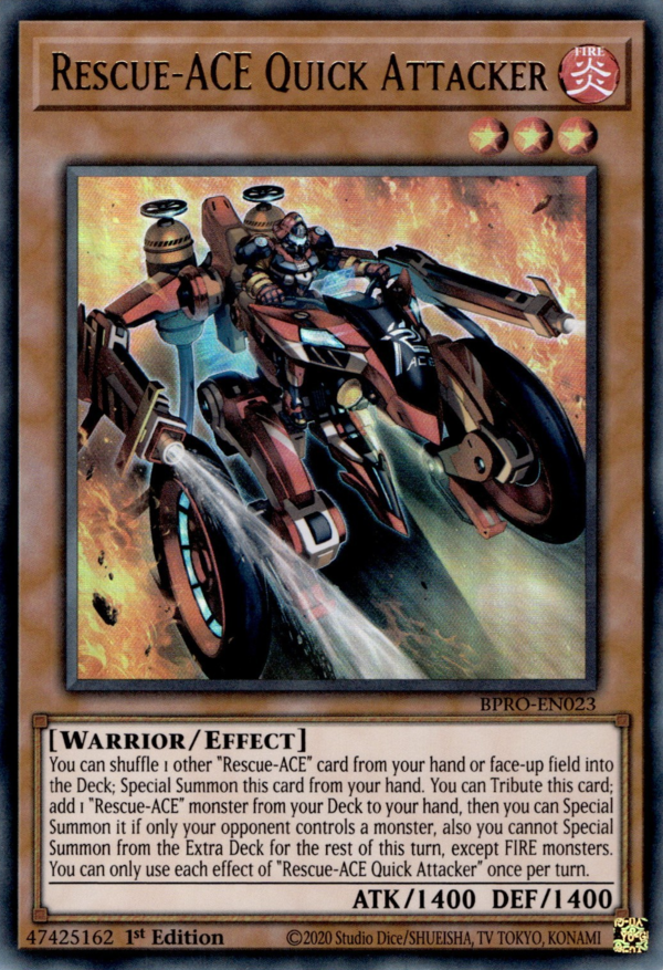 Rescue-ACE Quick Attacker - Yugipedia