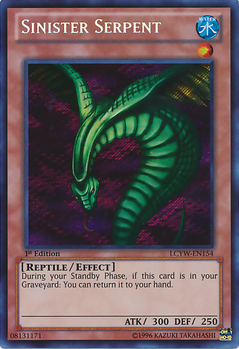 Card Gallery:Sinister Serpent - Yugipedia - Yu-Gi-Oh! wiki