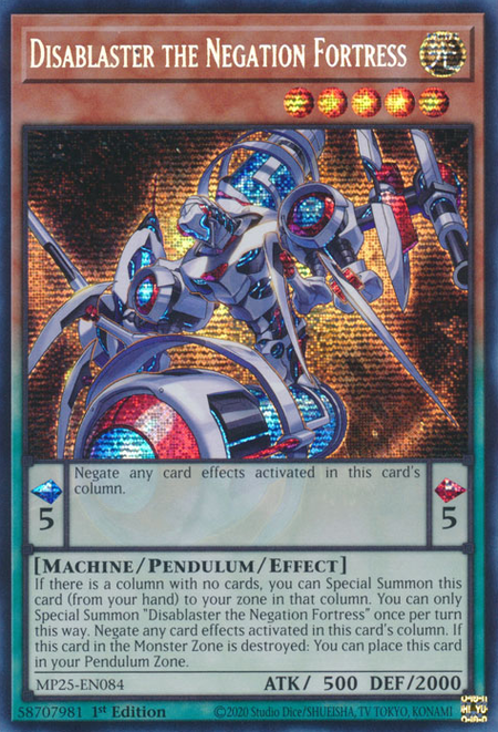 Disablaster the Negation Fortress - Yugipedia